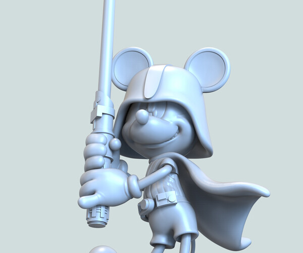 ArtStation - Mickey Mouse - Darth Vader | Resources