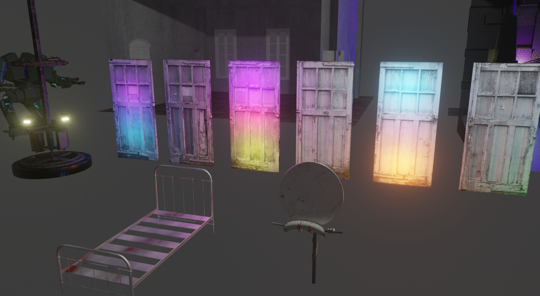 ArtStation - Cyberpunk Lab Asset Pack | Game Assets