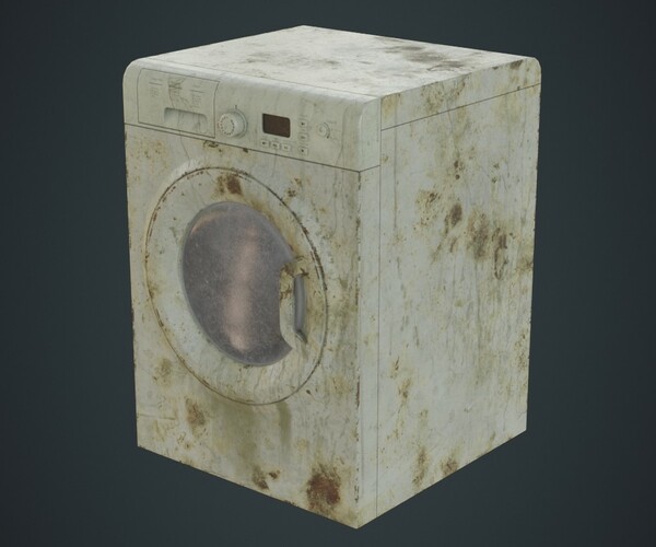 ArtStation - Washing Machine 1B | Game Assets