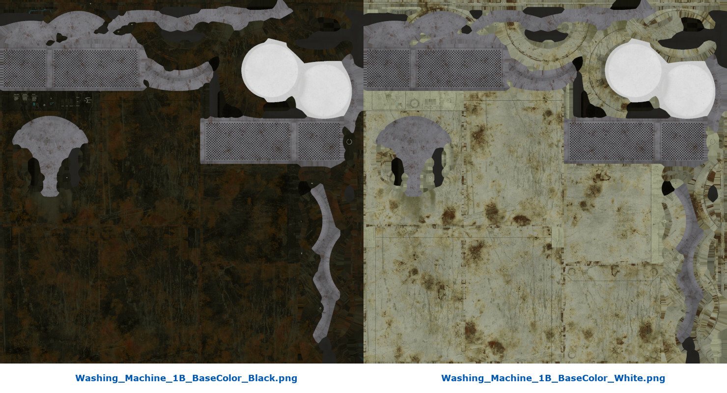 ArtStation - Washing Machine 1B | Game Assets