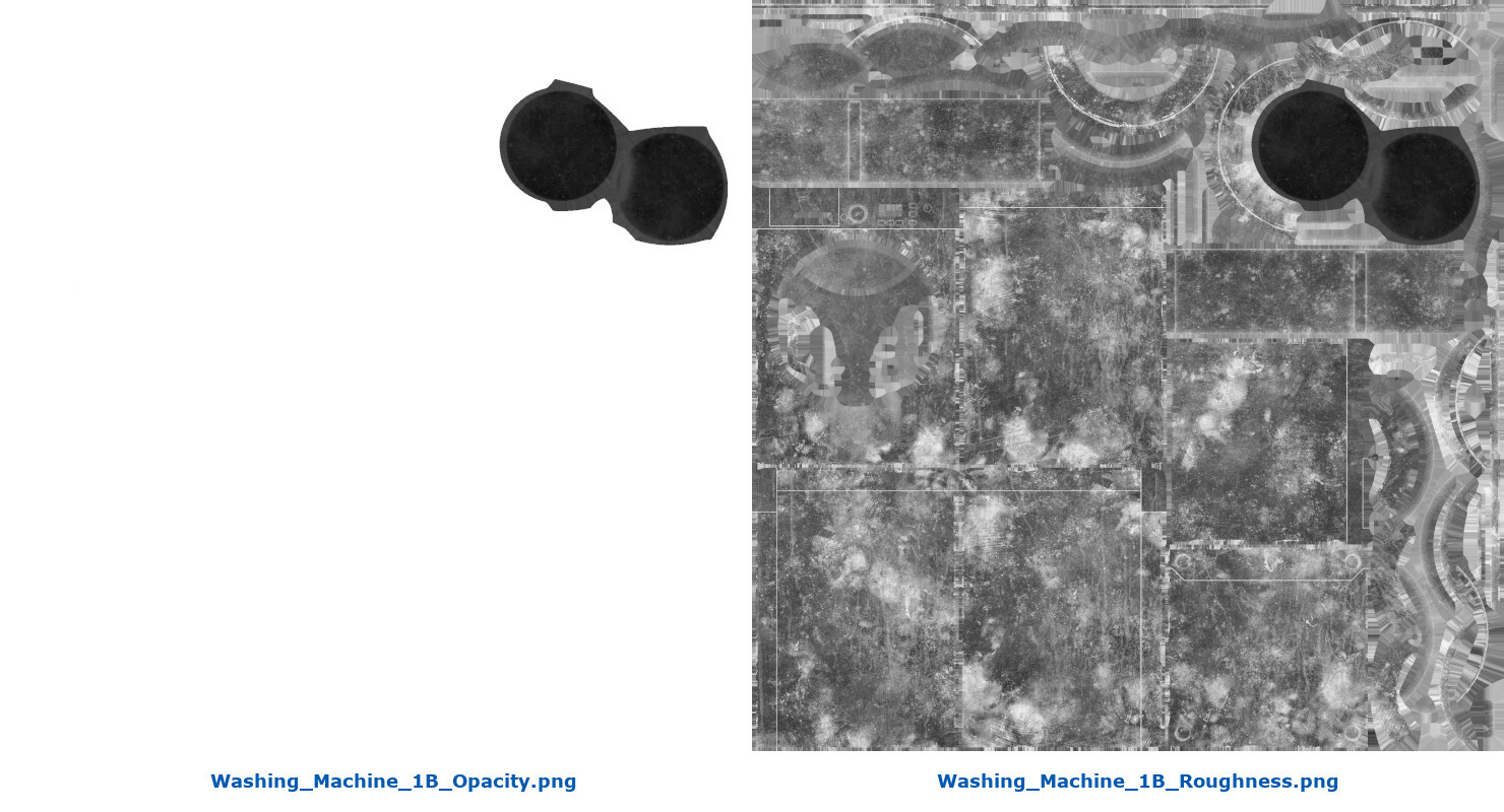 ArtStation - Washing Machine 1B | Game Assets