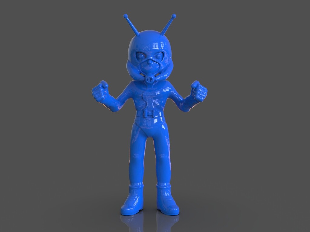 ArtStation - Ant Man Chibi Version 3D Print | Resources