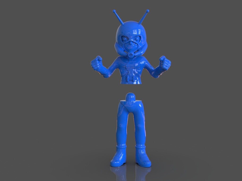 ArtStation - Ant Man Chibi Version 3D Print | Resources