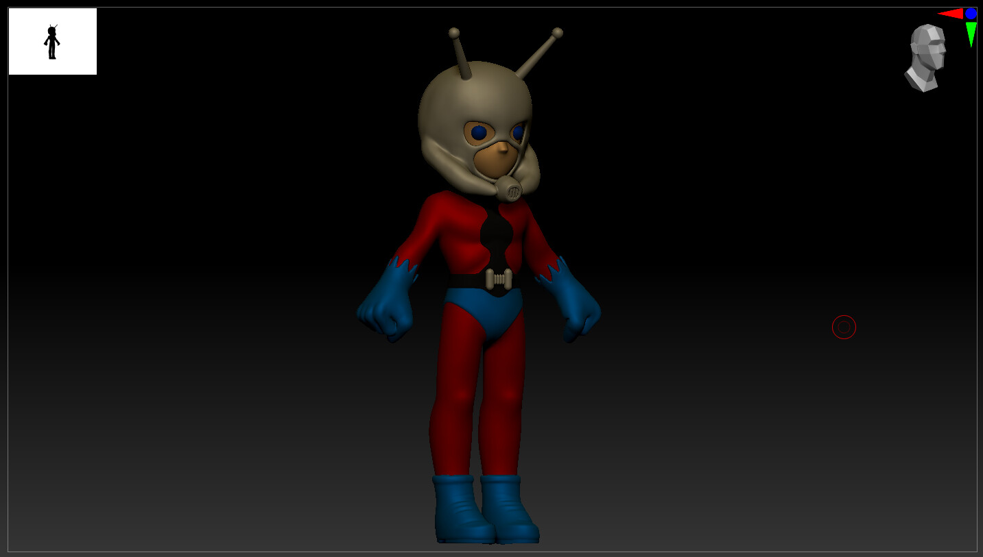 ArtStation - Ant Man Chibi Version 3D Print | Resources