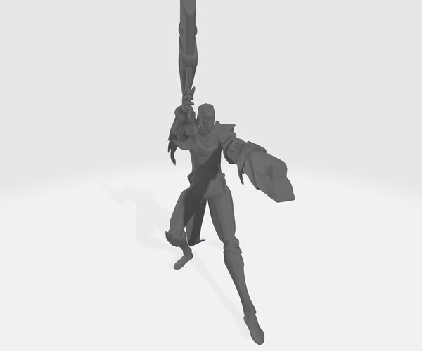 ArtStation - LUCIAN STATUE LEAGUE OF LEGENDS GAME CHARACTER | Resources