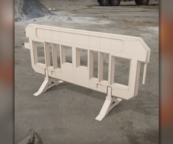 ArtStation - Fence Barricade Pack | Resources