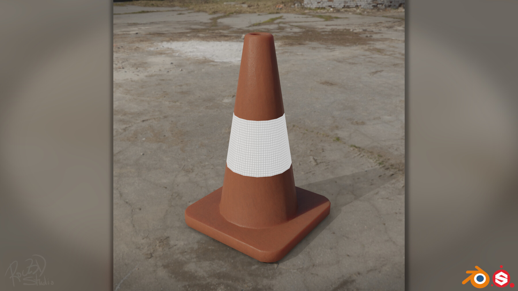 ArtStation - Road Cones and Pylons Pack | Resources