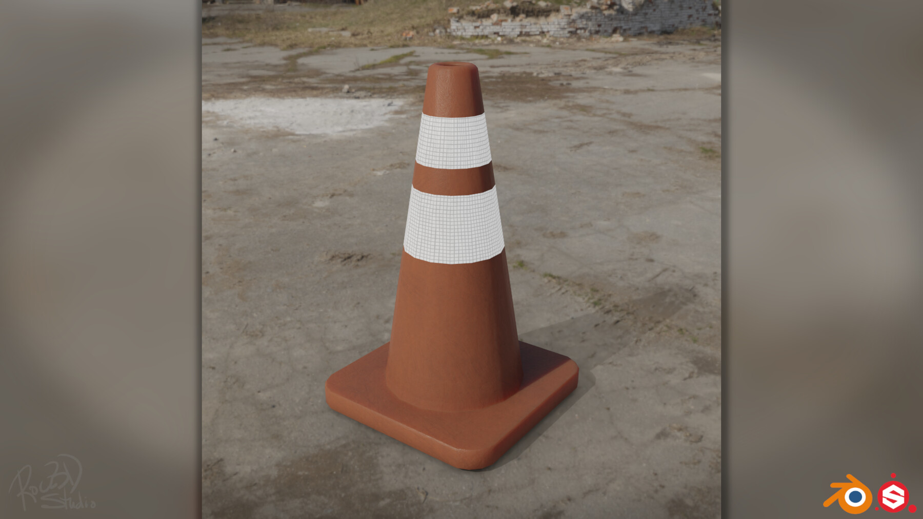 ArtStation - Road Cones and Pylons Pack | Resources
