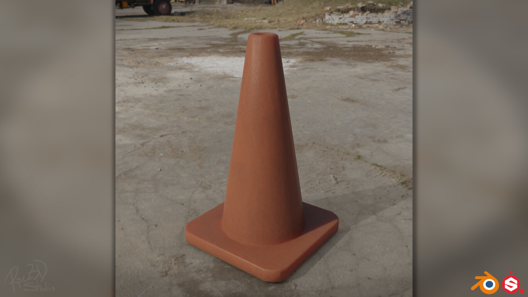 ArtStation - Road Cones and Pylons Pack | Resources