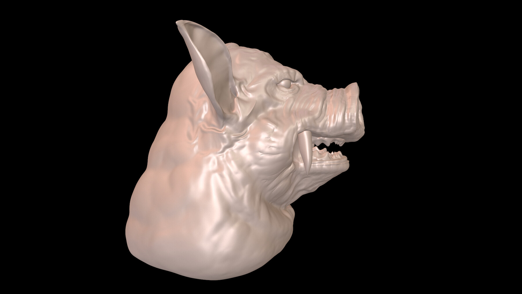 ArtStation - Pig Head | Resources