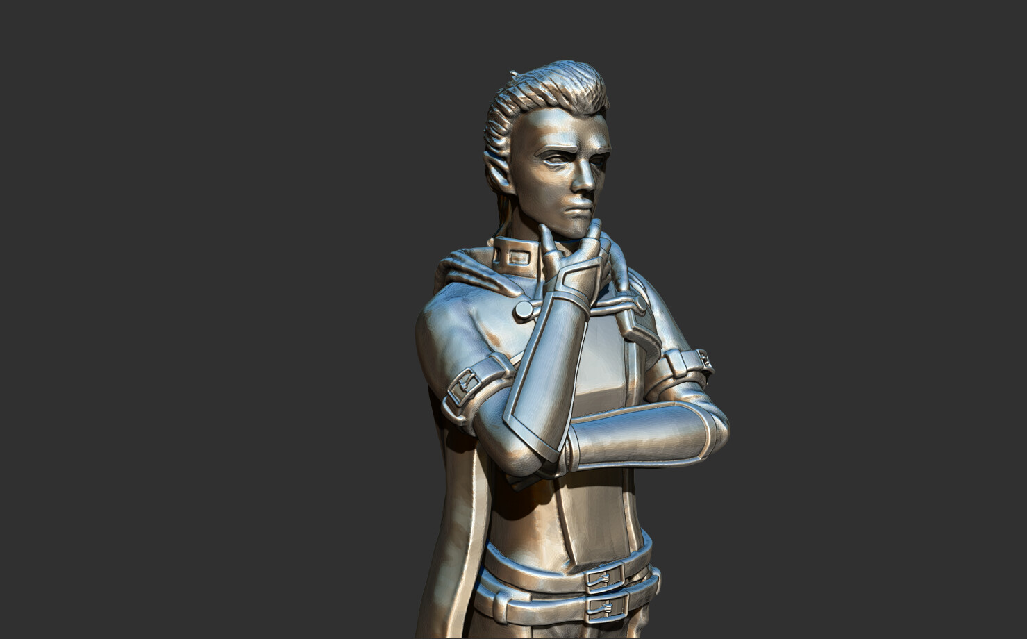 ArtStation - CHANGELING / DOPPELGANGER / ELF MALE 3d printeble model ...