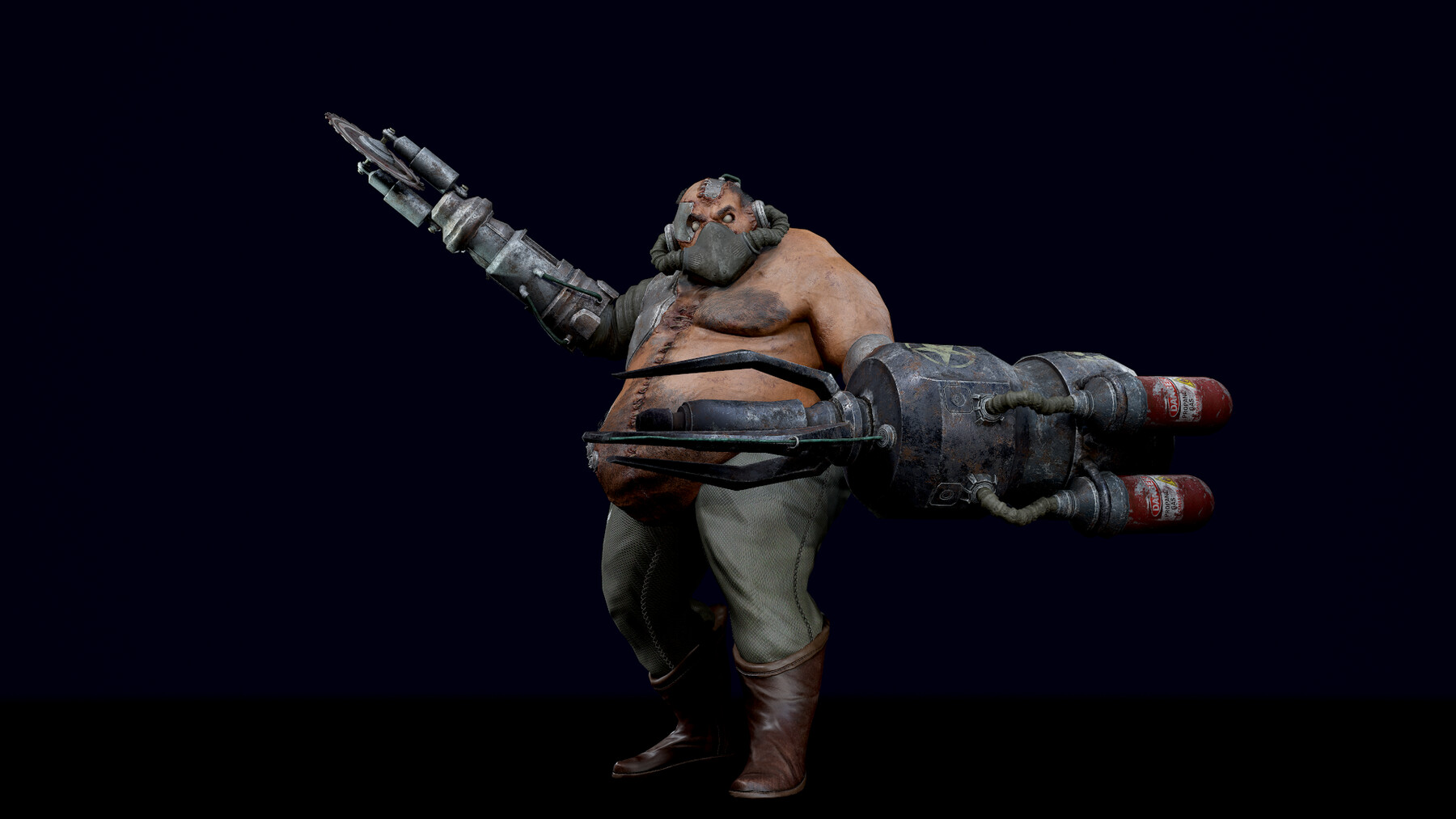 ArtStation - Apocalypse man | Game Assets