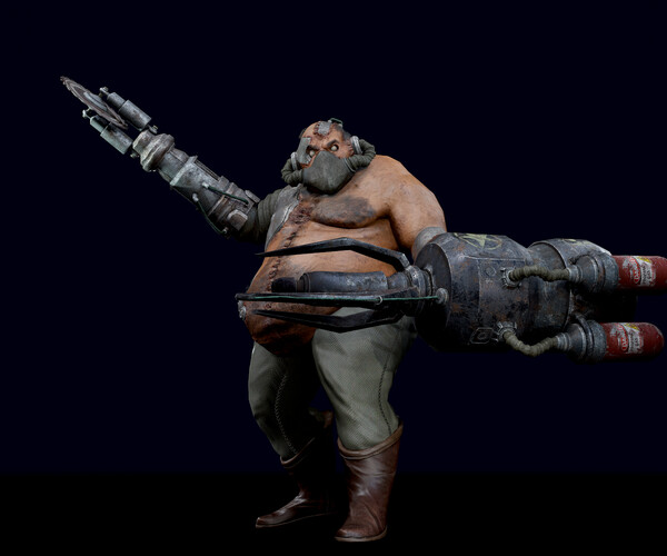 ArtStation - Apocalypse man | Game Assets