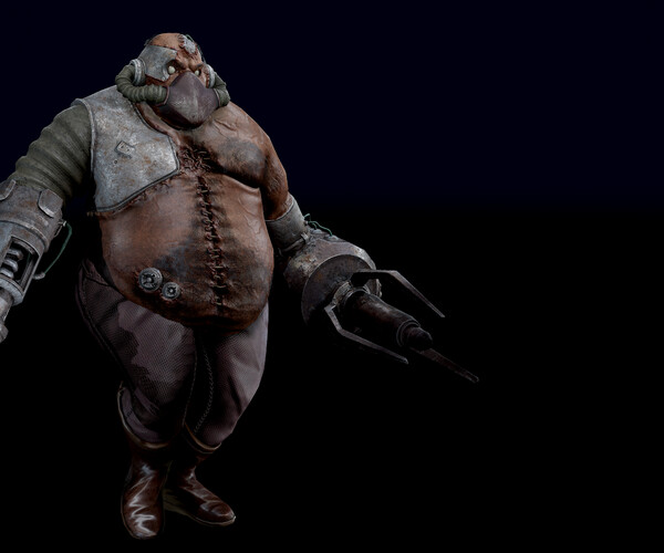 ArtStation - Apocalypse man | Game Assets