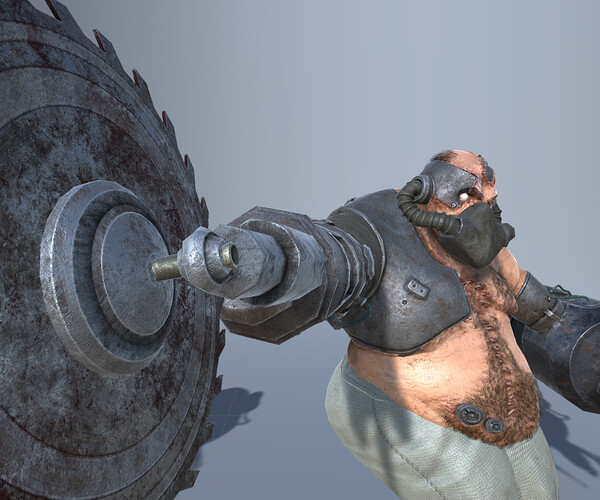 ArtStation - Apocalypse man | Game Assets