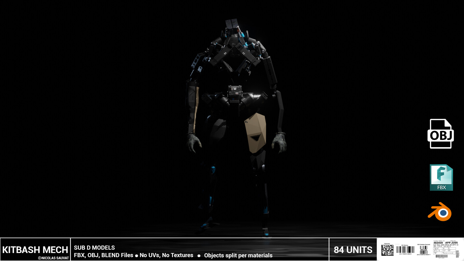 ArtStation - MECH KITBASH. | Resources