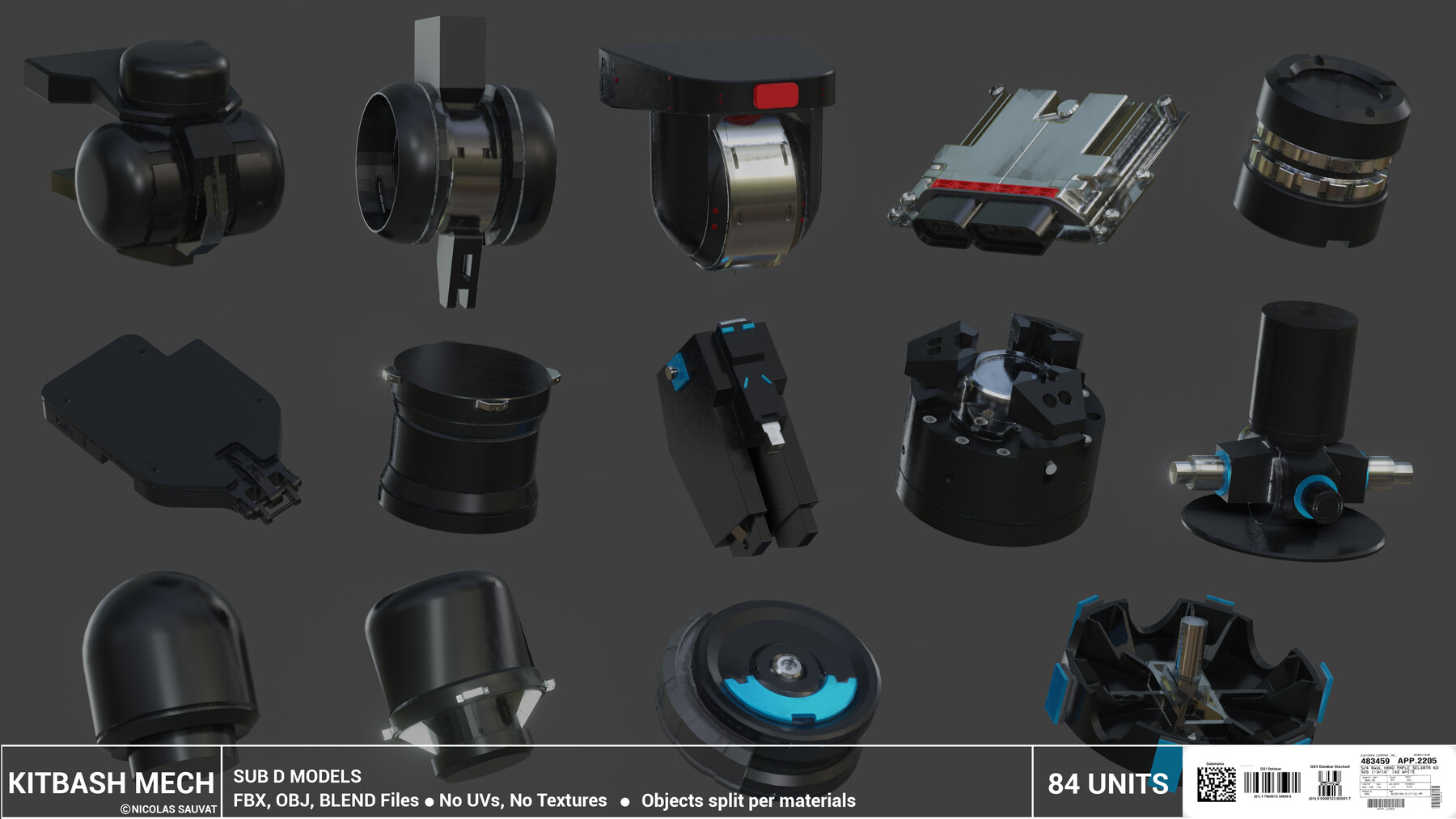 ArtStation - MECH KITBASH. | Resources