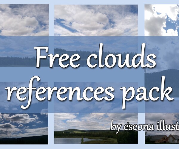 ArtStation - Free clouds references pack 2 | Resources