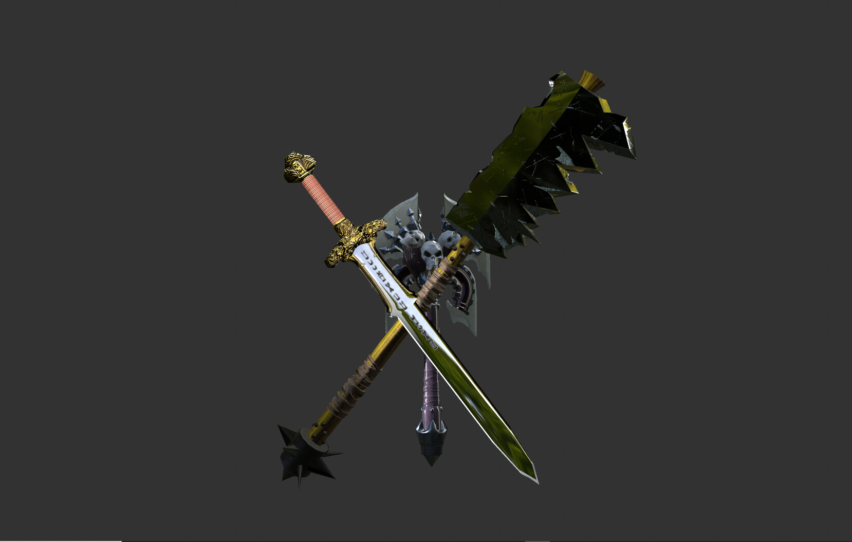 ArtStation - Carnage Blades | Game Assets