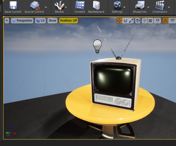 ArtStation - TV Retro | Game Assets