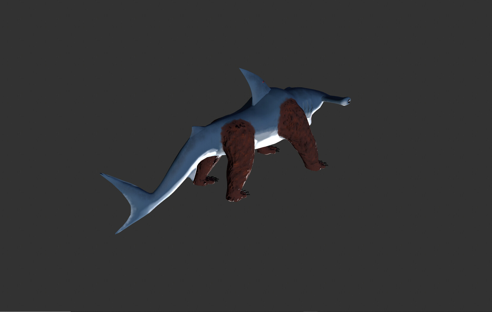 ArtStation - HammerHead BearShark optimized Creature/Character | Game ...