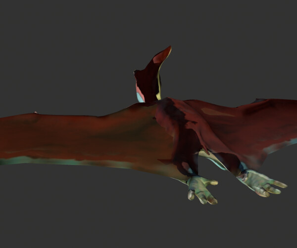 ArtStation - PTERODACTYL Optimized Creature/Character | Game Assets