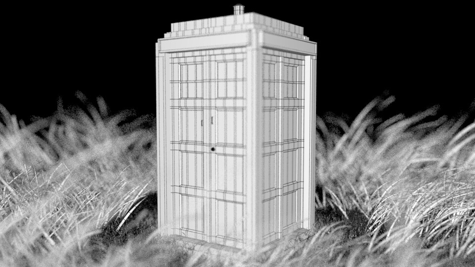 ArtStation - Tardis 3D Model | Game Assets