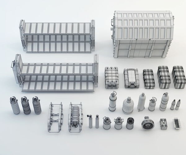 ArtStation - DETAILS KIT - SUBDIVISION READY | Resources