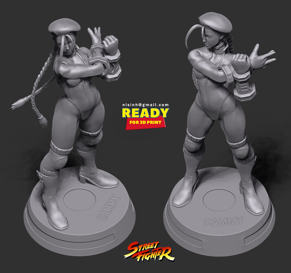 ArtStation - Blue Cammy - Street Fighter | Resources