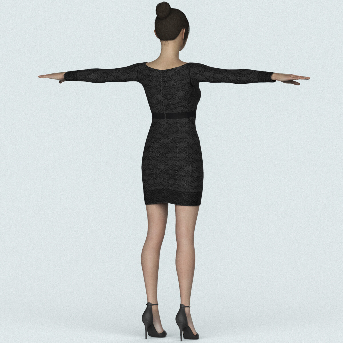 ArtStation - Realistic Beautiful Asian Girl Character 3D Model | Resources