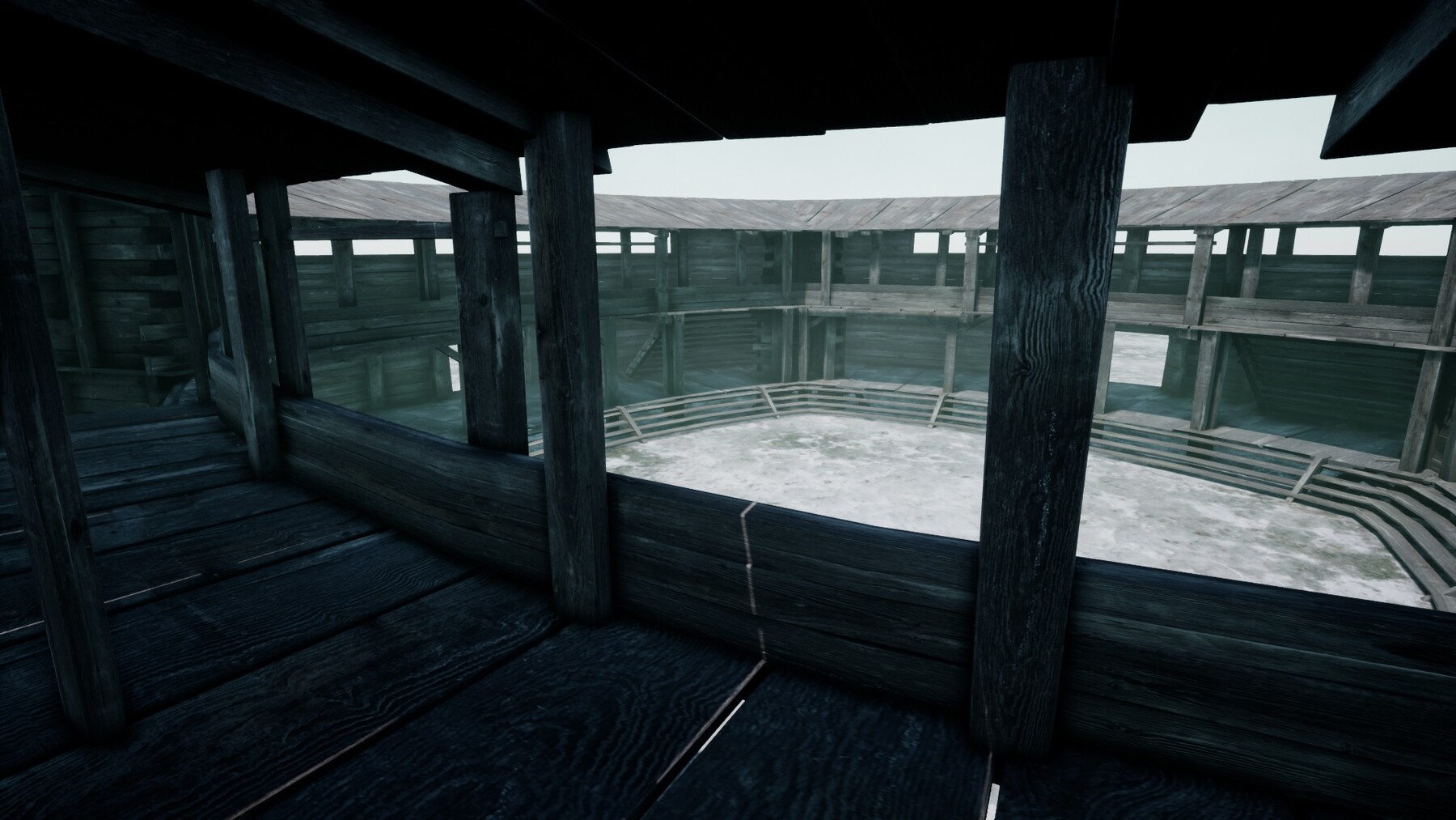 ArtStation - MEDIEVAL FIGHTING ARENA THEATER SCENE FANTASY RING | Game ...