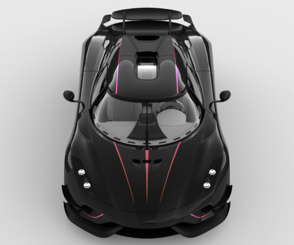 ArtStation - 2016 Koenigsegg Regera Ghost | Resources