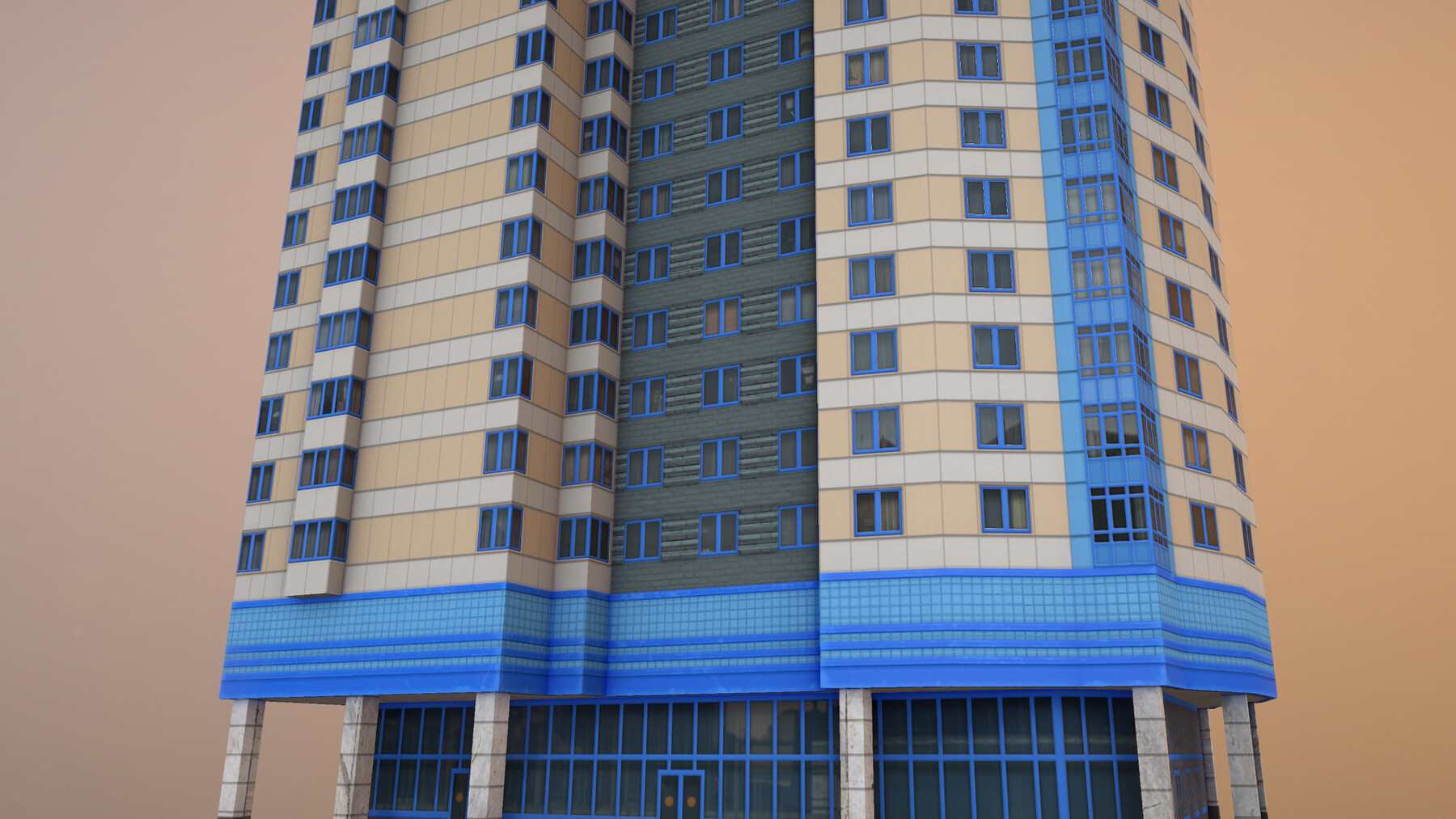 ArtStation - MSK Building 56 | Game Assets