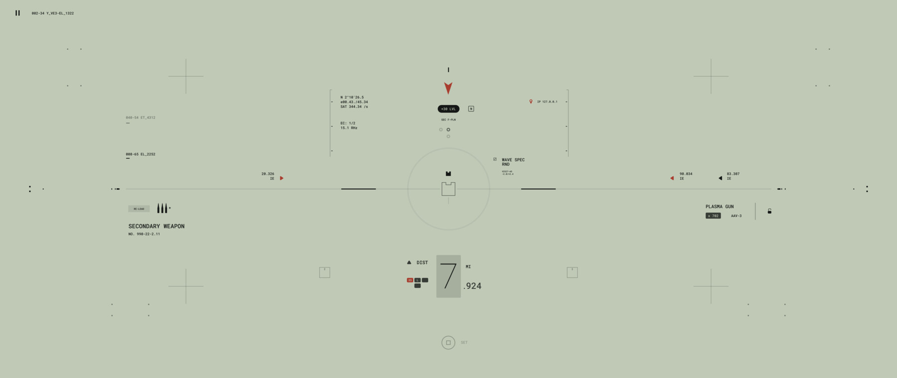ArtStation - HUD / FUI / UI Screen Graphics Set | Game Assets