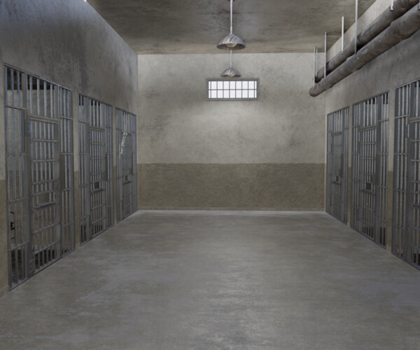 ArtStation - Prison Cells - Penitentiary | Game Assets