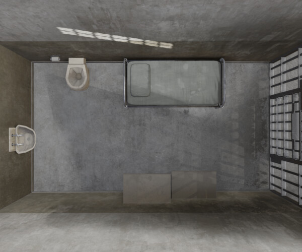 ArtStation - Prison Cells - Penitentiary | Game Assets