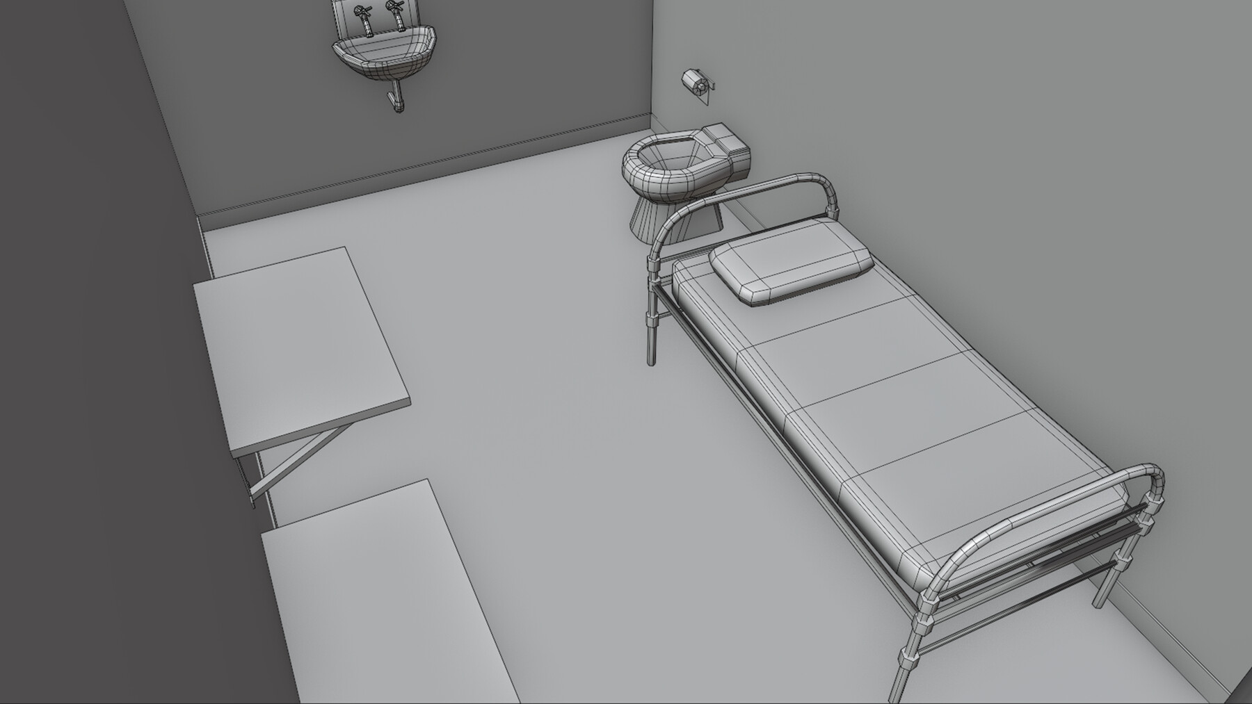 ArtStation - Prison Cells - Penitentiary | Game Assets