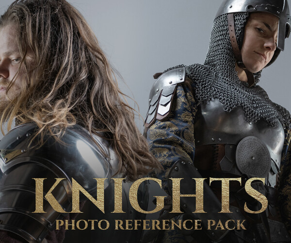 ArtStation - Knights - Photo Reference Pack for artists 240 JPEGs noAI ...