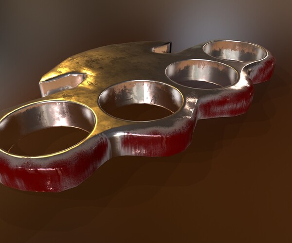 ArtStation - Metal Punch Ring | Game Assets