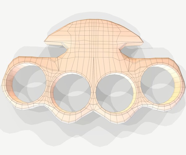 ArtStation - Metal Punch Ring | Game Assets