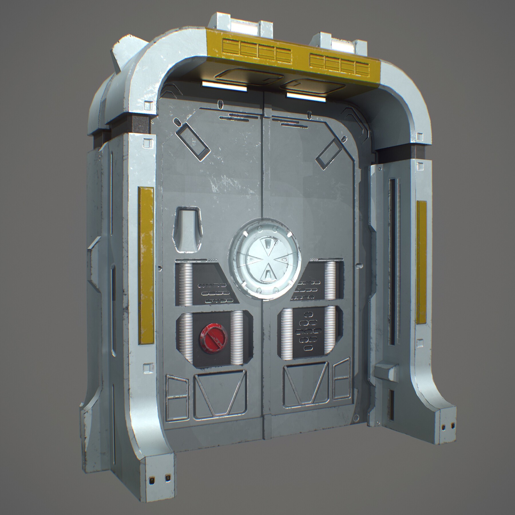 ArtStation - SciFi_SpaceShip_Door_GameReady | Game Assets