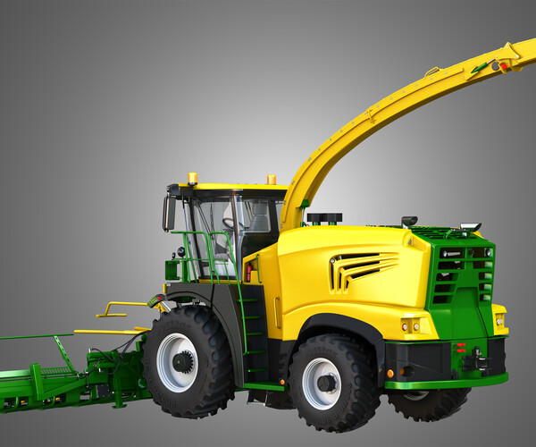 ArtStation - Krone Forage Harvester | Resources