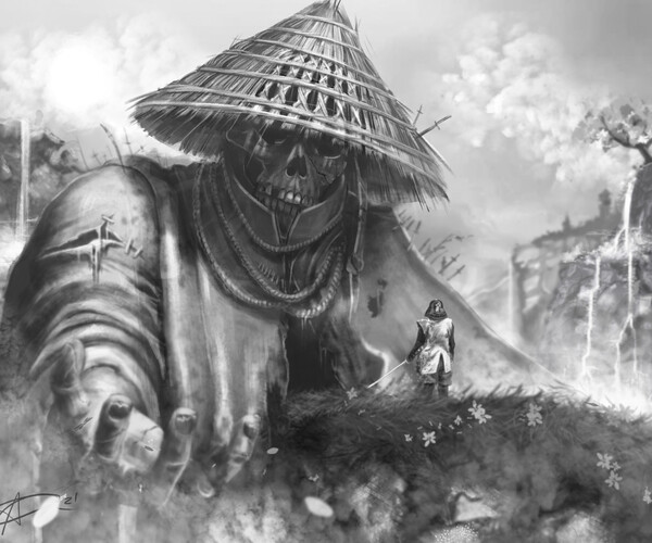 ArtStation - Starving Skeleton | Artworks