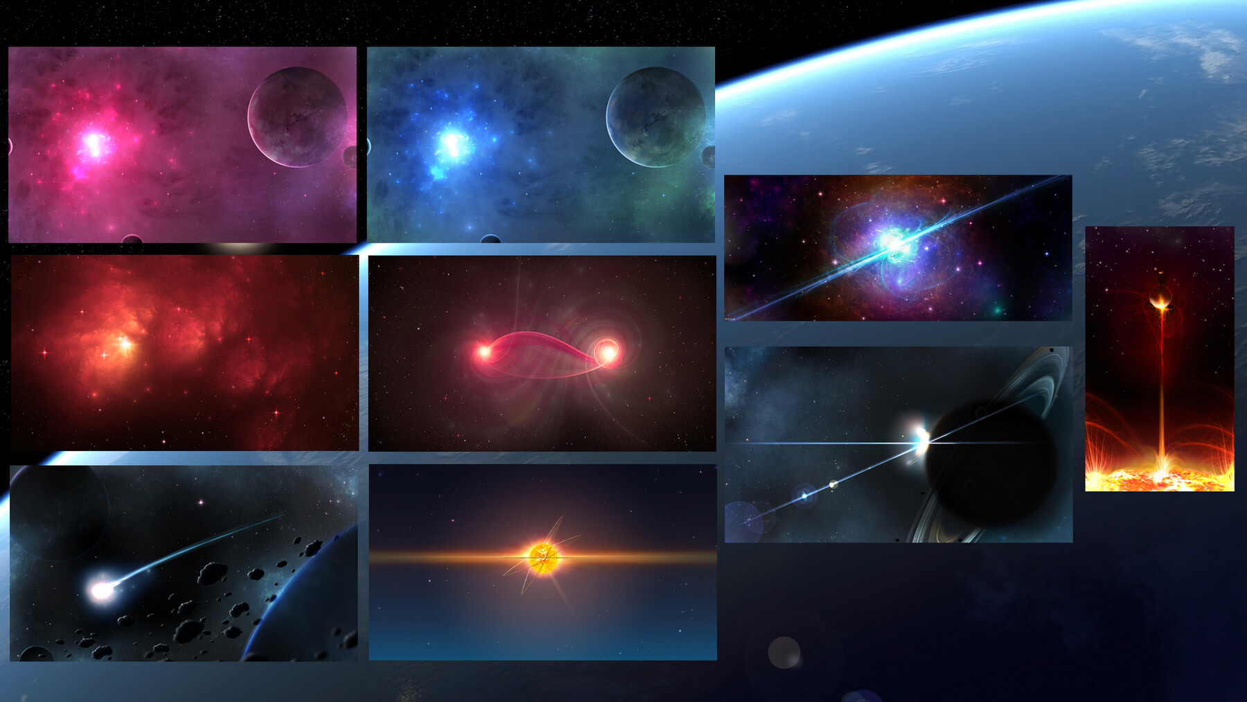 ArtStation - SPAAACCCCCE! ( Space BG Stock) #1 | Artworks