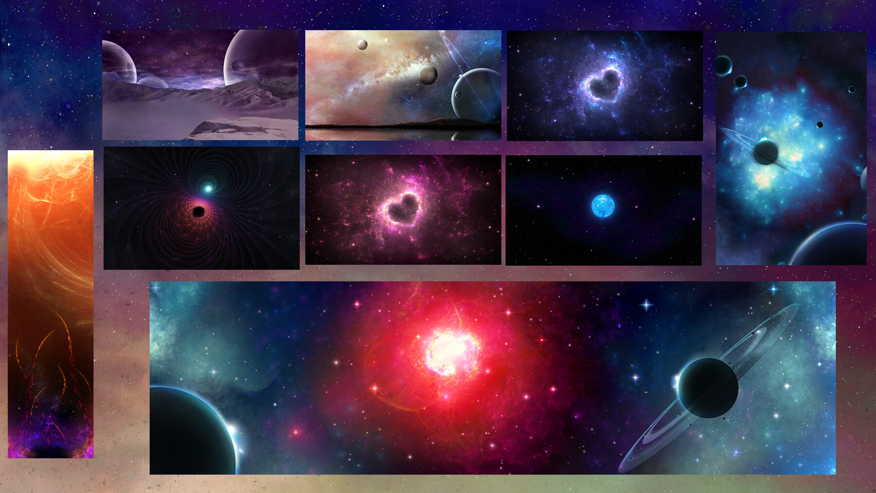 ArtStation - SPAAACCCCCE! ( Space BG Stock) #2 | Artworks