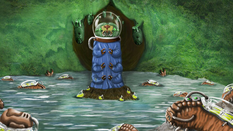 ArtStation - bug invasion print | Artworks