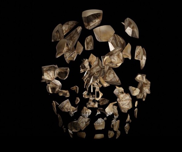 ArtStation - skull intro for video | Resources