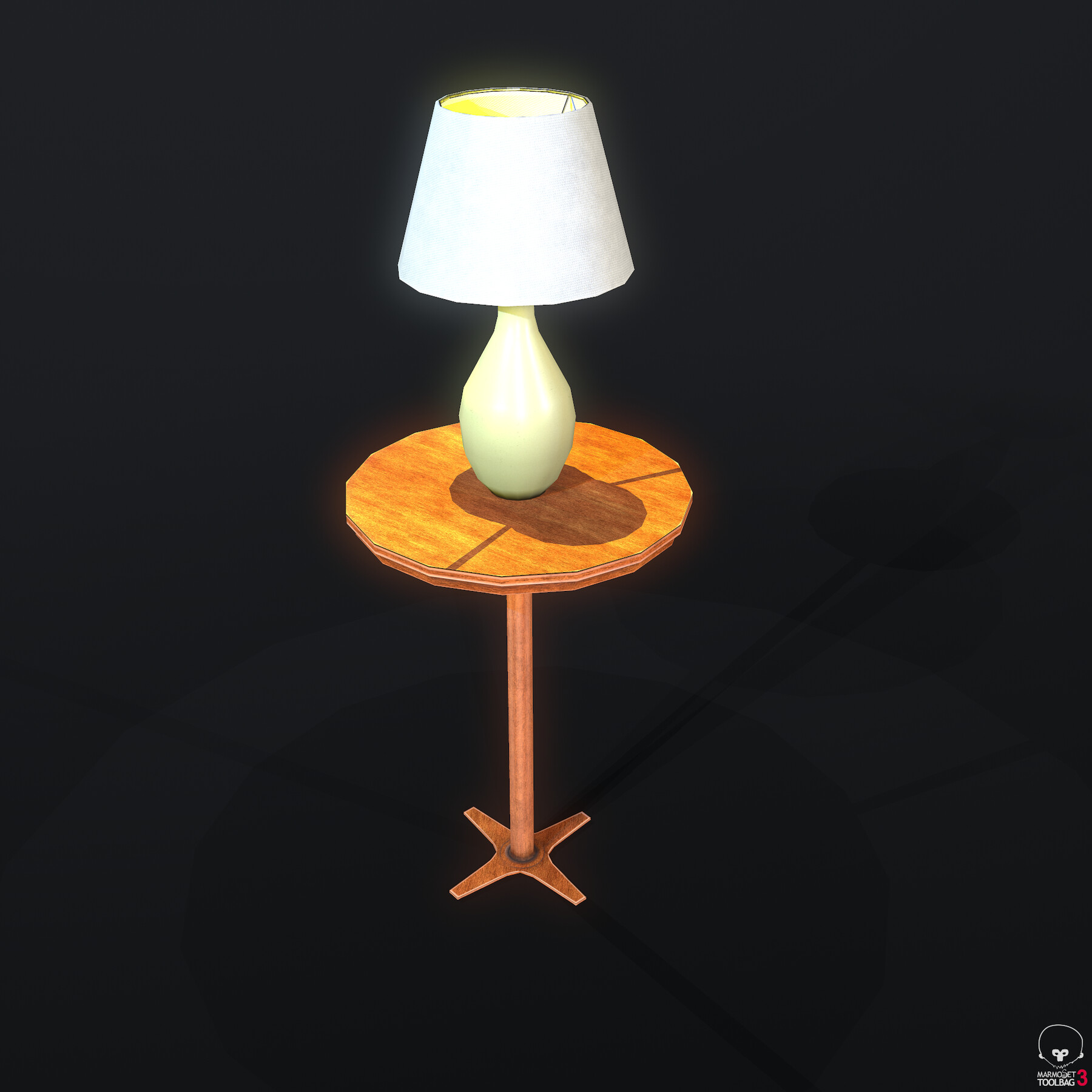 ArtStation - Table Lamp | Game Assets