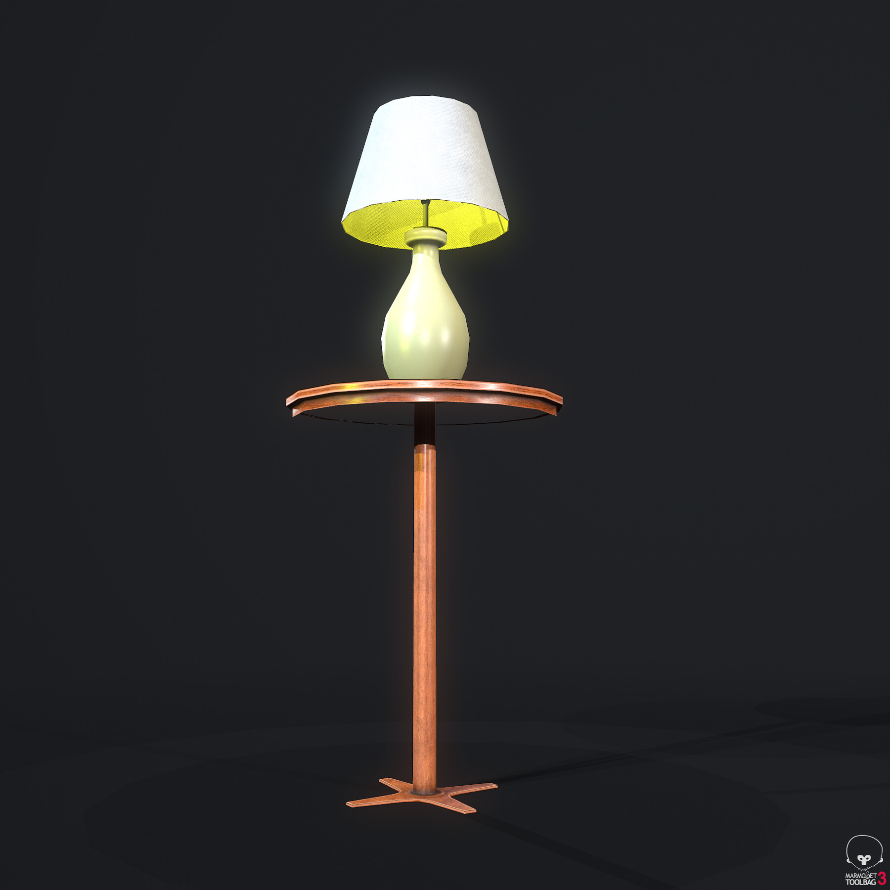 ArtStation - Table Lamp | Game Assets