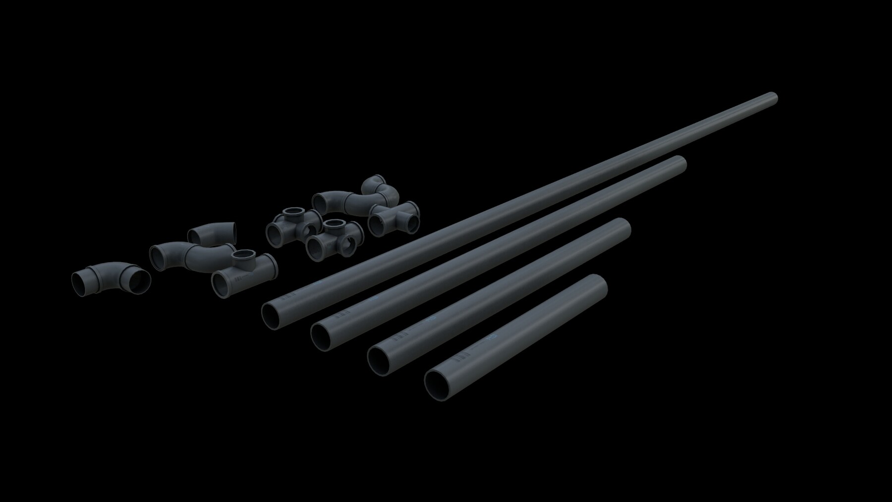 ArtStation - Pipespack and Firesystem pipes | Game Assets